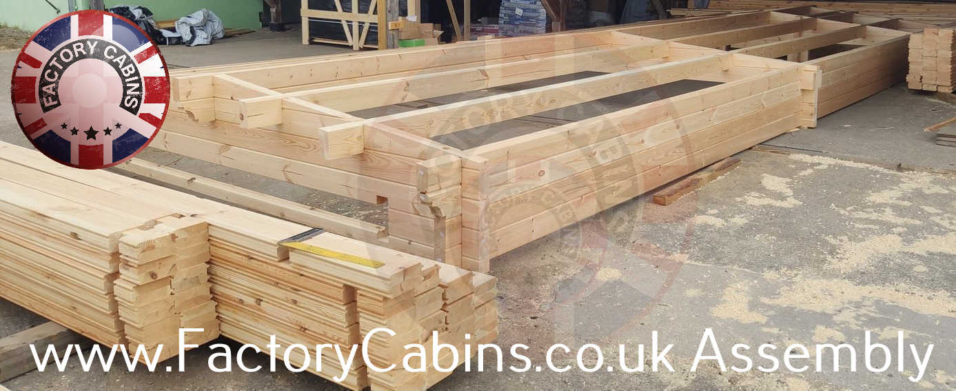 Factory Cabins Installation Service - Factory Log Cabins