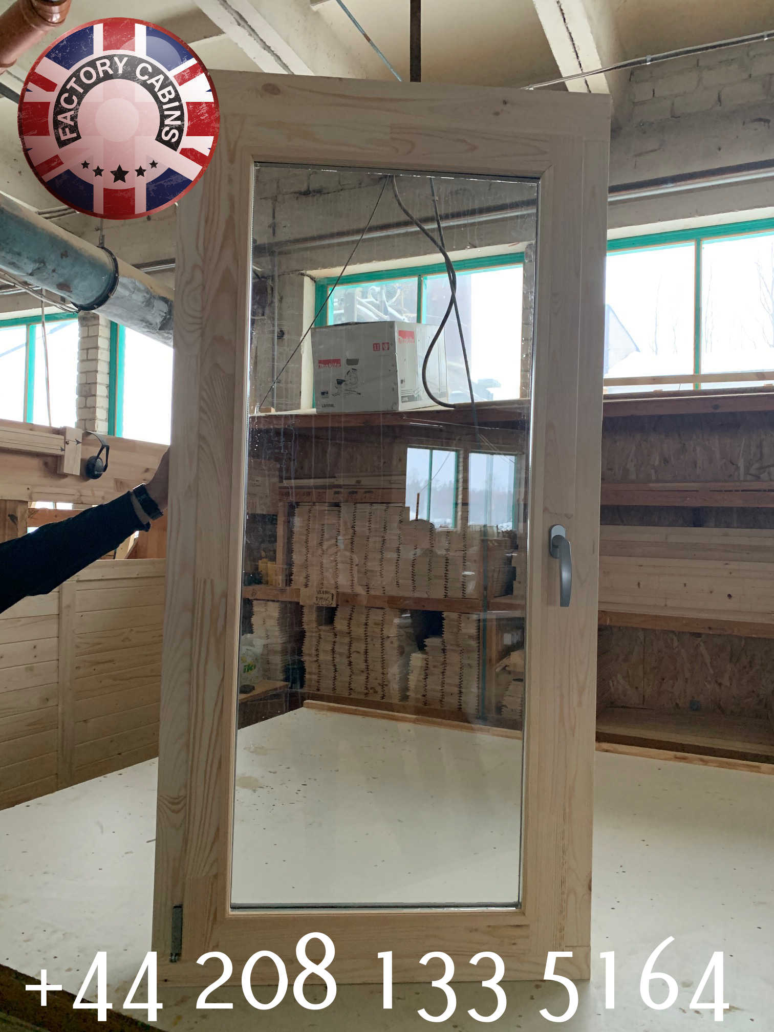 Standard windows and doors - Factory Log Cabins