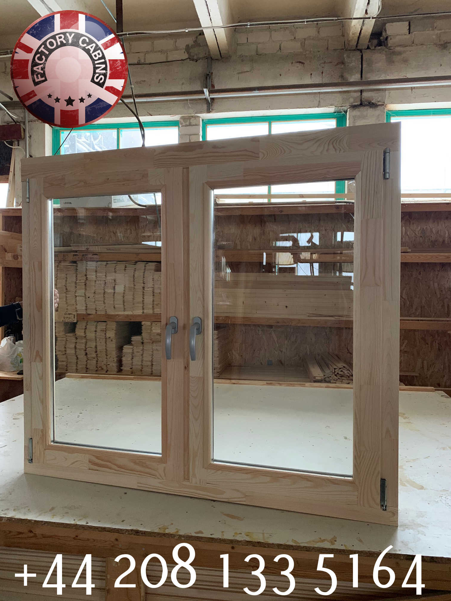 Standard windows and doors - Factory Log Cabins