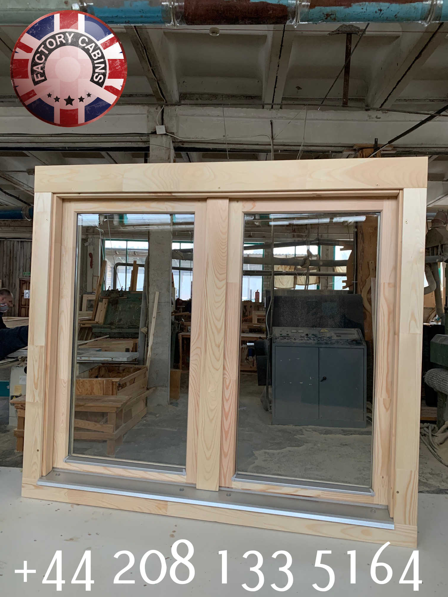 Standard windows and doors - Factory Log Cabins