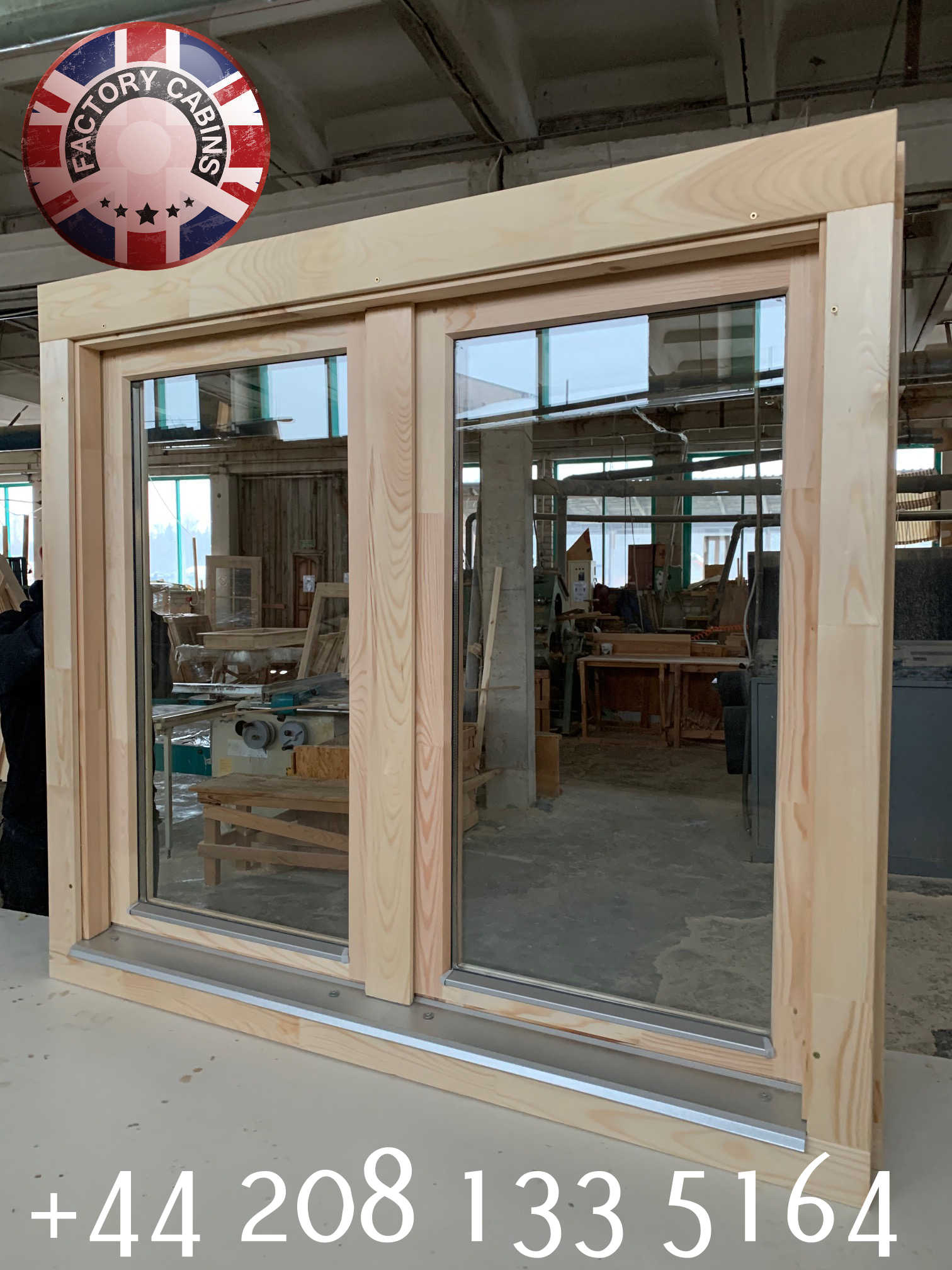 Standard windows and doors - Factory Log Cabins