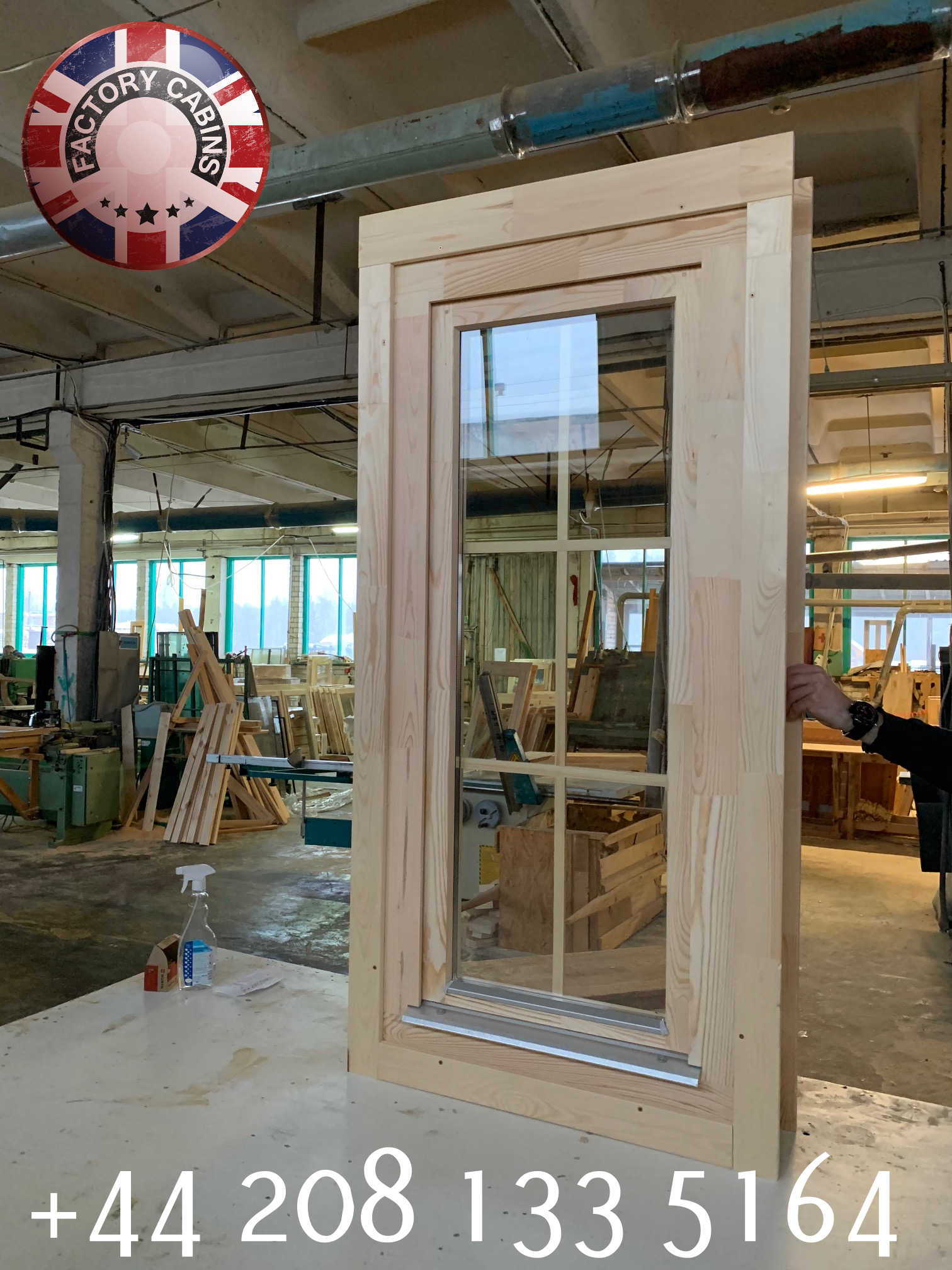 Standard windows and doors - Factory Log Cabins